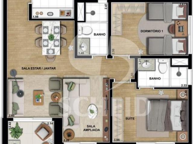 Lançamento de Apartamento 83M² na Vila Santa Catarina Empreendimento C290