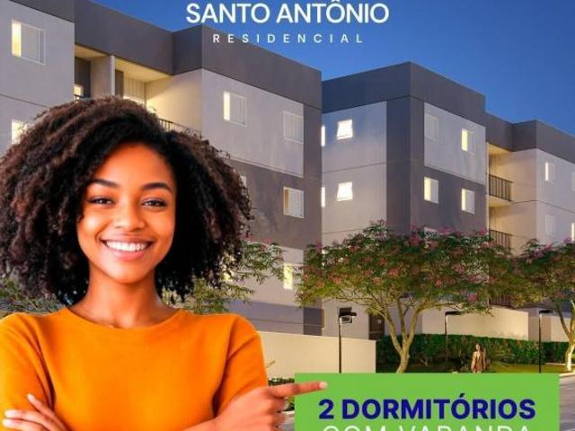 Lançamento de apartamentos com 47 e 68 m² no bairro Santo Antônio