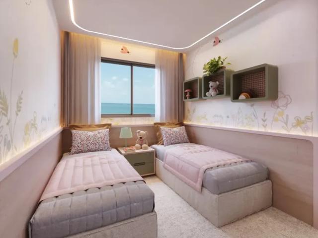 Lançamento Exata Engenharia, 107m² e 140m² na beira mar de Piedade Terrazza Beira Mar Pé na Areia