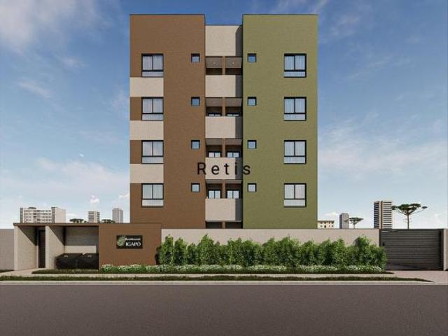 Lançamento em Pinhais: Apartamentos 3 quartos, suíte, último andar, sacada com Churrasqueira e Ele