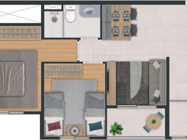 Lançamento em São Bernardo com Apartamentos a partir de 42m² Minha Casa Minha Vida