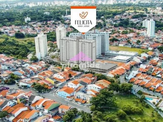Lançamento Felicitá São José Parque Residencial Flamboyant: Apartamento com 2 dormitórios à venda