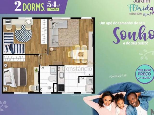 Lançamento Jardim Flórida Residencial 2 Dormitórios Jacareí