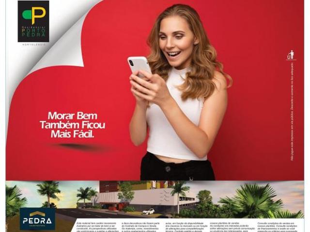 Lançamento Residencial Porto Pedra, Apartamentos de 57m2 e 58m2, 2 Dormitórios, 1 Suíte, Varanda Gou