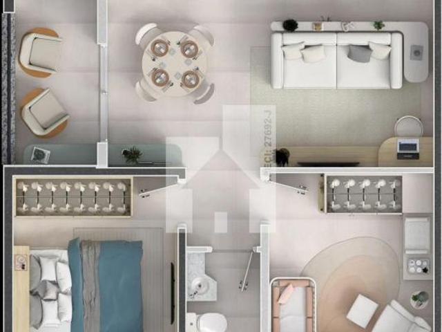 LANÇAMENTO SANTA ÂNGELA Apartamentos de 2 dormitórios à venda, 53 e 54m² Residencial Vigóre Ja