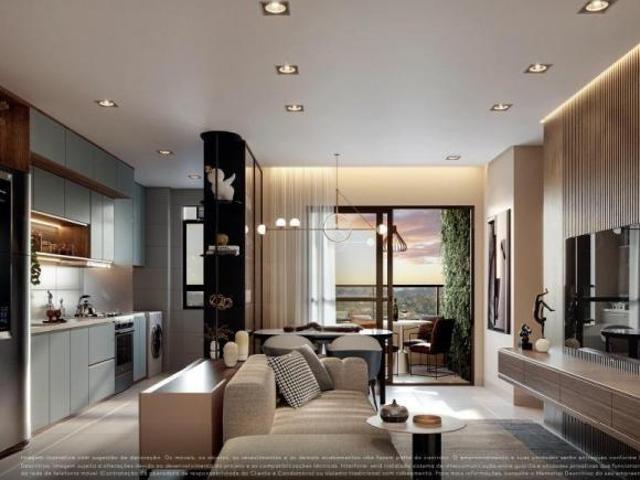Lançamento Sensia Galleria, Apartamentos de 61m2 e 74m2, 2 ou 3 Dormitórios, 1 Suíte, Varanda Gourme