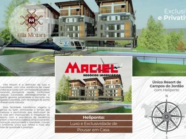 LANÇAMENTO: VILLA MOZART RESORT DE LUXO EM ÁREA NOBRE DE CAMPOS DO JORDÃO/SP!