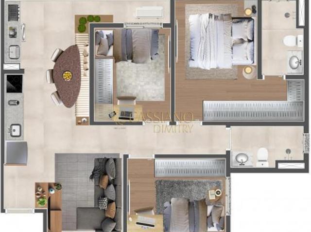 Lançamento Zona Sul Jardim Sul 3 Dorms st, Próximo ao Shopping Oriente
