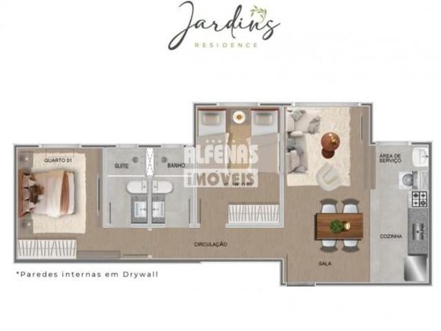 Lançamento 2 quartos com suite