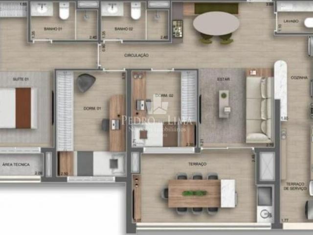 Lançamento,350m do Shopping Metrô Tatuapé, 96m², 3 dorm. sendo 1 suíte, varanda gourmet, e 1 vaga