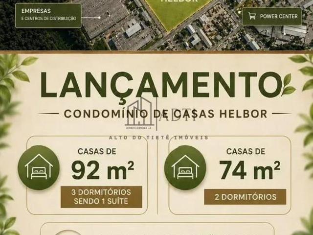 Lançamentos de Casa em Condomínio Helbor, Mogi das Cruzes, SP
