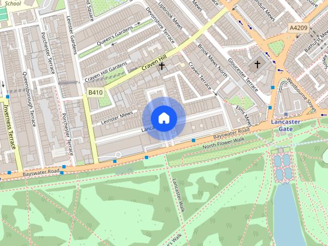 Lancaster Gate, Bayswater, London, W2