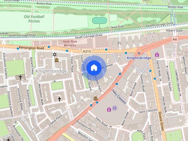 Lancelot Place, Knightsbridge, London, SW7