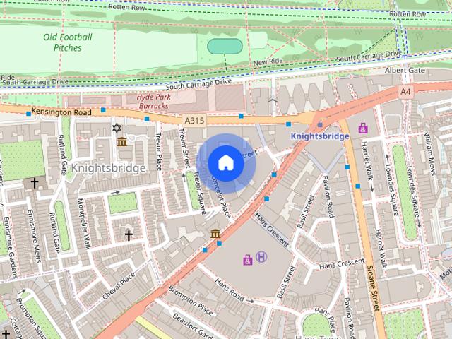 Lancelot Place, Knightsbridge, London SW7