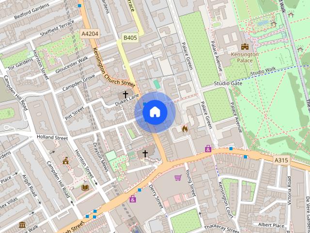 Lancer Square, London, W8