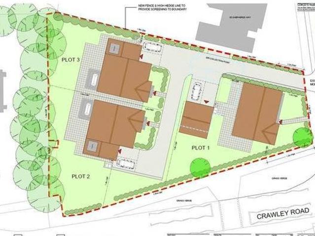 Land for sale in Horsham development opportunity RH12