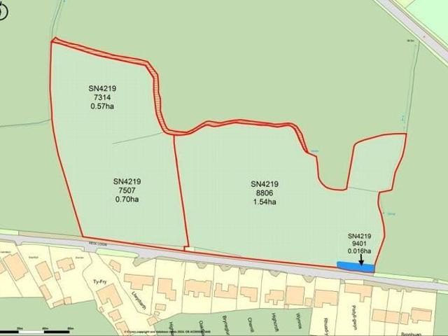 Land For Sale Llangunnor Llangunnor 45000 ELS99029358
