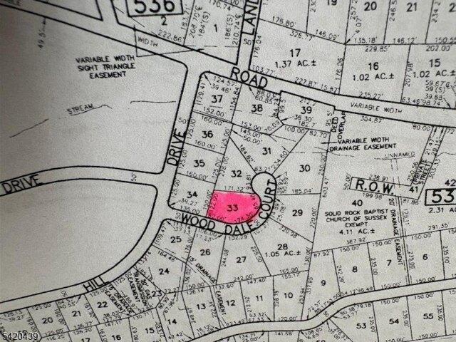 land Vernon NJ DS104373851