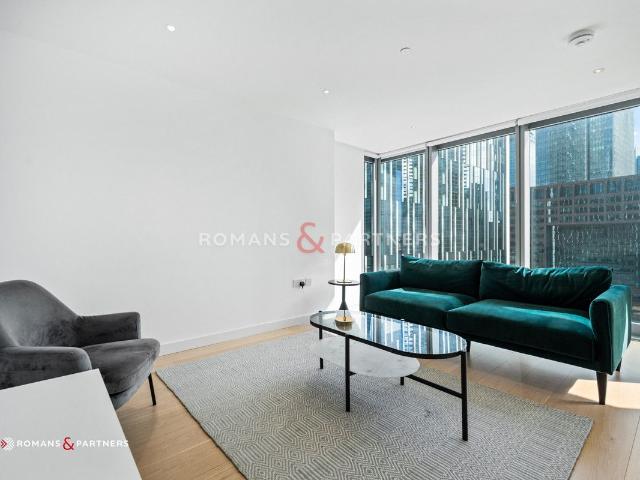 Landmark Pinnacle, Canary Wharf E14, 2 bed flat to rent, £3,600 pcm | PrimeLocation