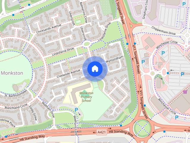 Lanercost Crescent, Monkston