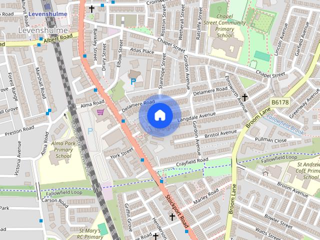 Langdale Mews, Longsight M19