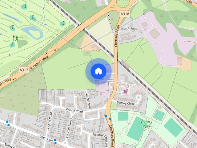 Langton Close, Addlestone, Surrey, KT15