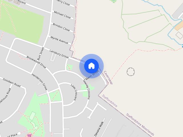 Lansbury Grove, Stoke on Trent, Staffordshire, ST3