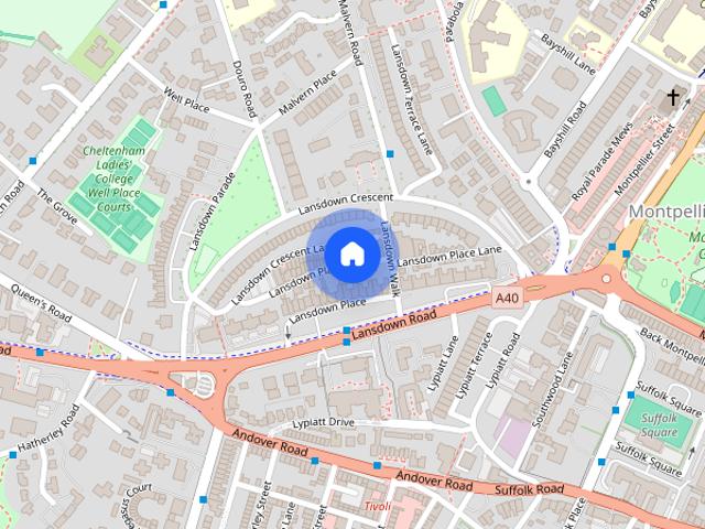 Lansdown Place Lane, Cheltenham, Gloucestershire, GL50