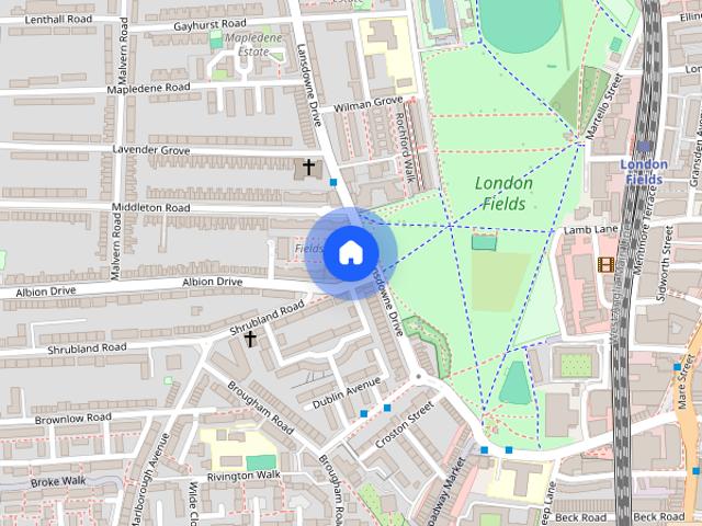 Lansdowne Drive, London Fields, London, E8