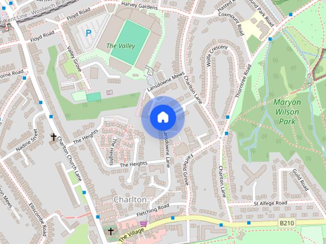 Lansdowne Lane, Charlton, SE7
