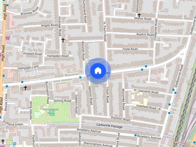 Lansdowne Road, Tottenham, North london, N17