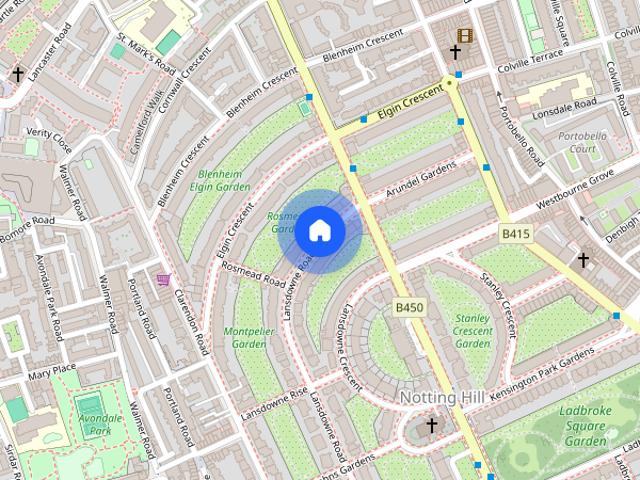 Lansdowne Road, Notting Hill, London