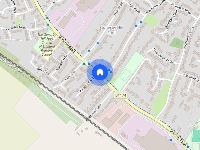 Ladysmith Terrace, Gonerby Hill Foot, NG31