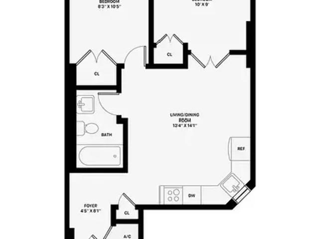 Lafayette Ave | Bedford Stuyvesant | 2 Bed & 1 Bath Apartment