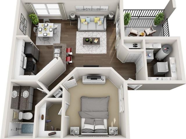 Laguna Place Apartments 1 Bedroom Apartment for Rent at 2109 Polo Club Dr, Kissimmee, FL 34741