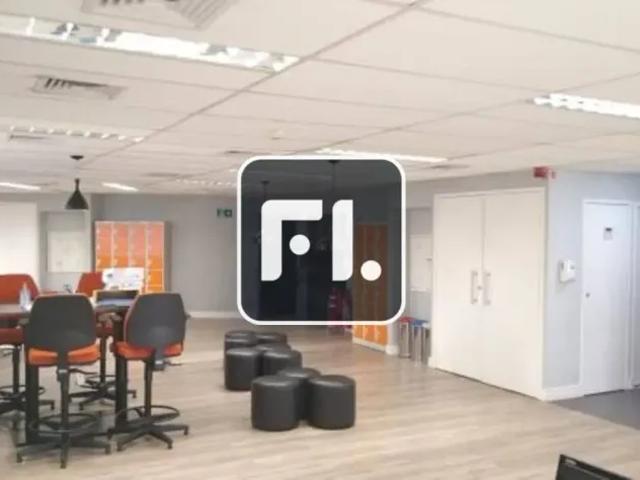 Laje comercial em Pinheiros para locação com 1018m²