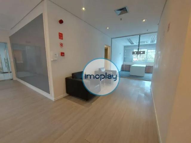 Laje comercial no Brooklin, Proximo a estação Morumbi Imóvel Mobiliado com 647m² com 15 vagas