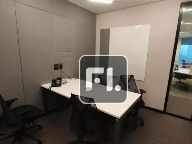 Laje corporativa Mobiliada, 1605 m² por R$ 233.171/mês Brooklin São Paulo/SP