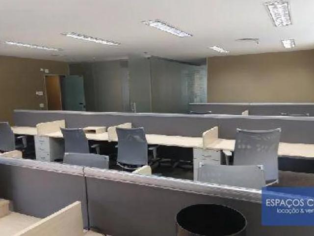 Laje corporativa para alugar, 384m² por R$ 48.573/mês Brooklin São Paulo/SP