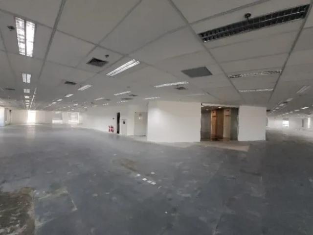 Laje para locação, com infraestrutura em vão livre, excelente oportunidade, edifício de alto padrão