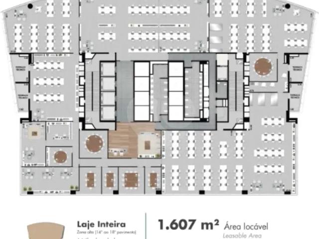 Lajes Corporativas para locação em Parque Industrial Tomas Edson SP