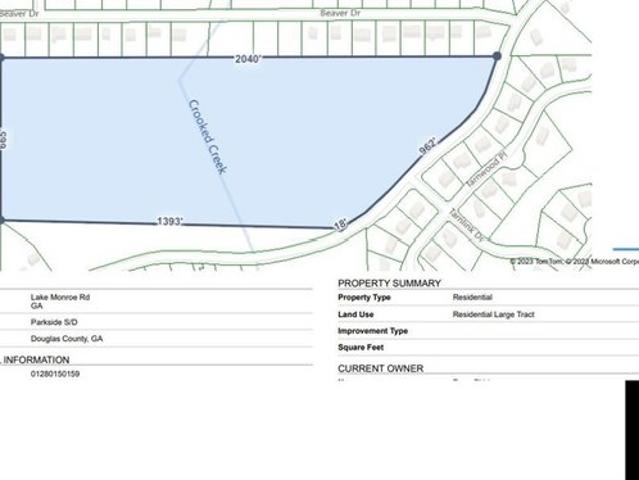 Lake Monroe Rd, Douglasville, GA 30135