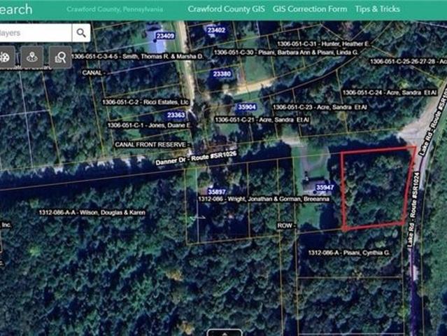 Lake Lot 4 and Danner Rd, Union City, PA 16438