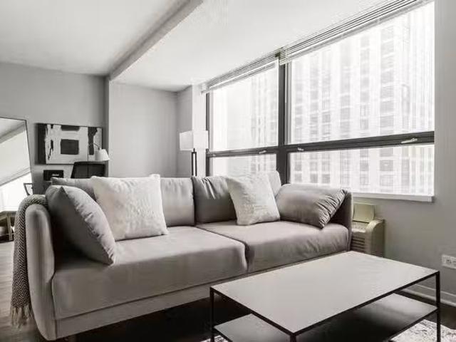 Lake Shore Plaza, 445 East Ohio St, Streeterville 1 Bedroom.