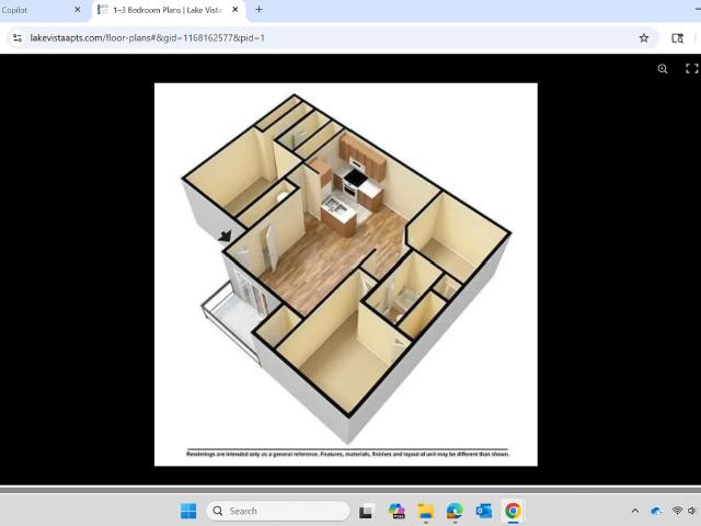 Lake Vista Apartments 3 Bedroom Apartment for Rent at 206 Northlake Dr, Warner Robins, GA 31093