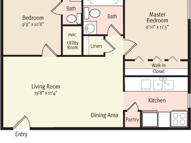 Lakeland Manor Apartment Homes 2 Bedroom Apartment for Rent at 929 Gilmore Ave, Lakeland, FL 33801 Parker Street