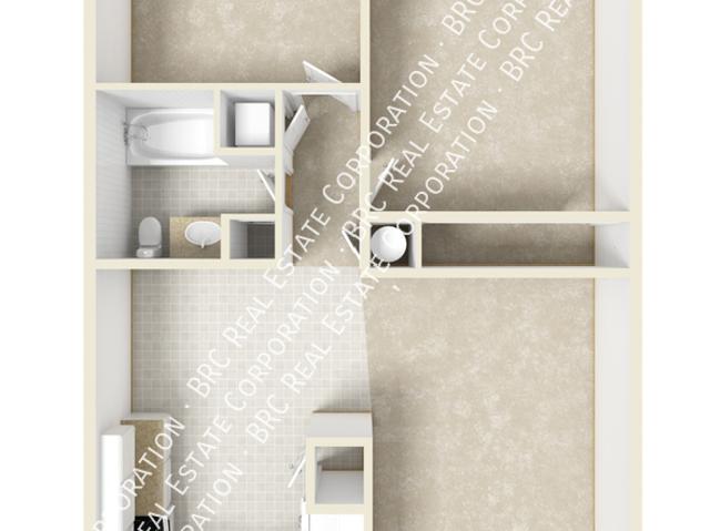 Lakeside Villas, 1x1 Lower, 1x1 Lower