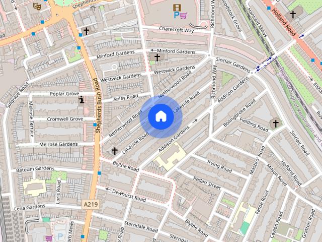 Lakeside Road, Brook Green, London, W14