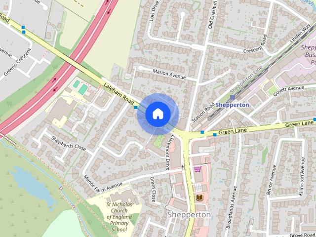 Laleham Road, Shepperton, TW17