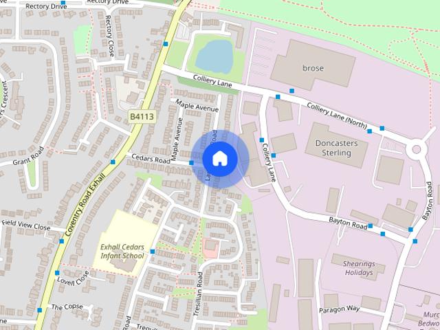 Larchwood Road, Exhall